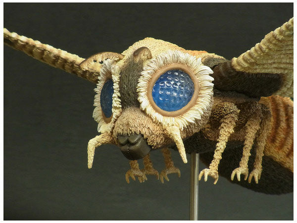 15" Inch Tall HUGE Mothra + Mountain Base & Egg 1964 TOHO Vinyl Figure ...