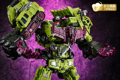 18" Inch Deformation Devastator Combiner 5-Pack "Construction" Oversiz ...