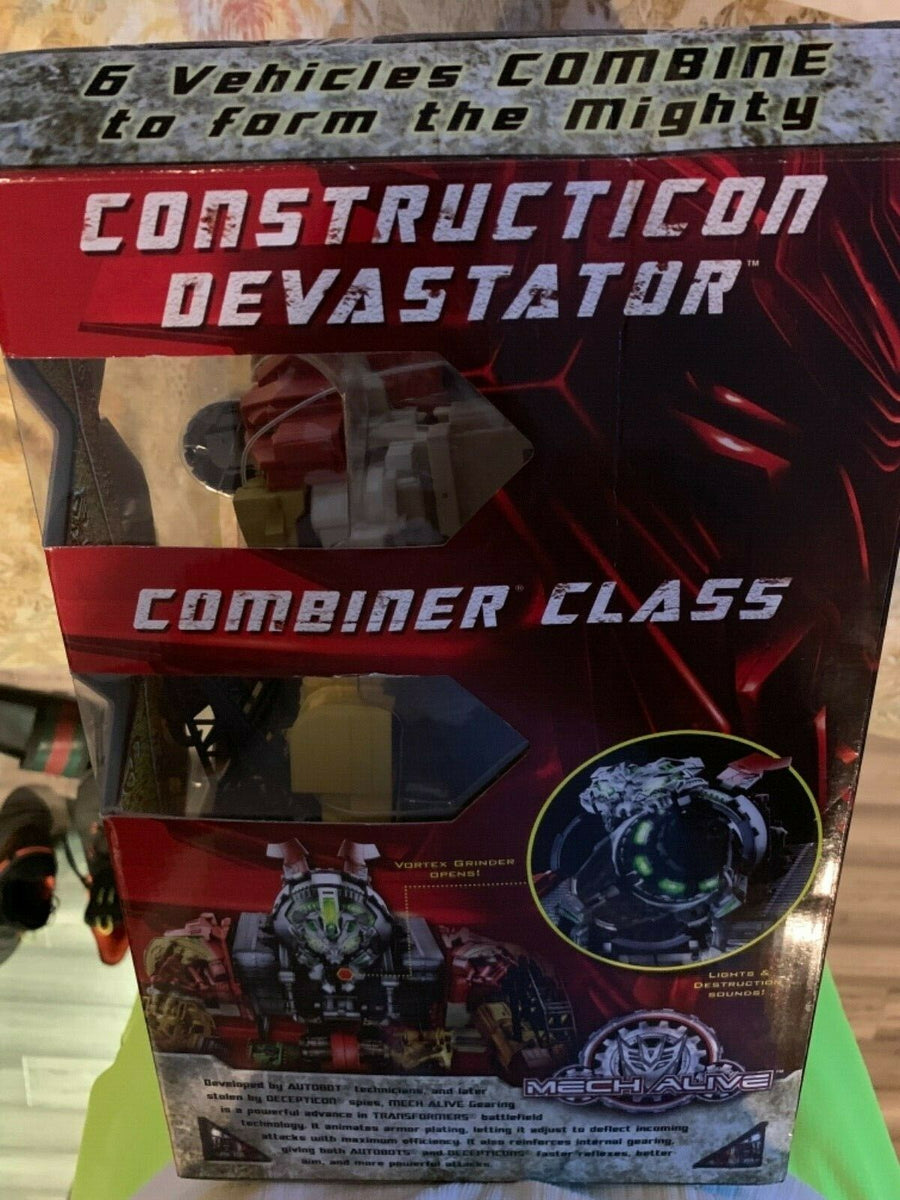 14” Inch Constructicon Devastator "Construction Vehicles" 6-Pack Combi ...